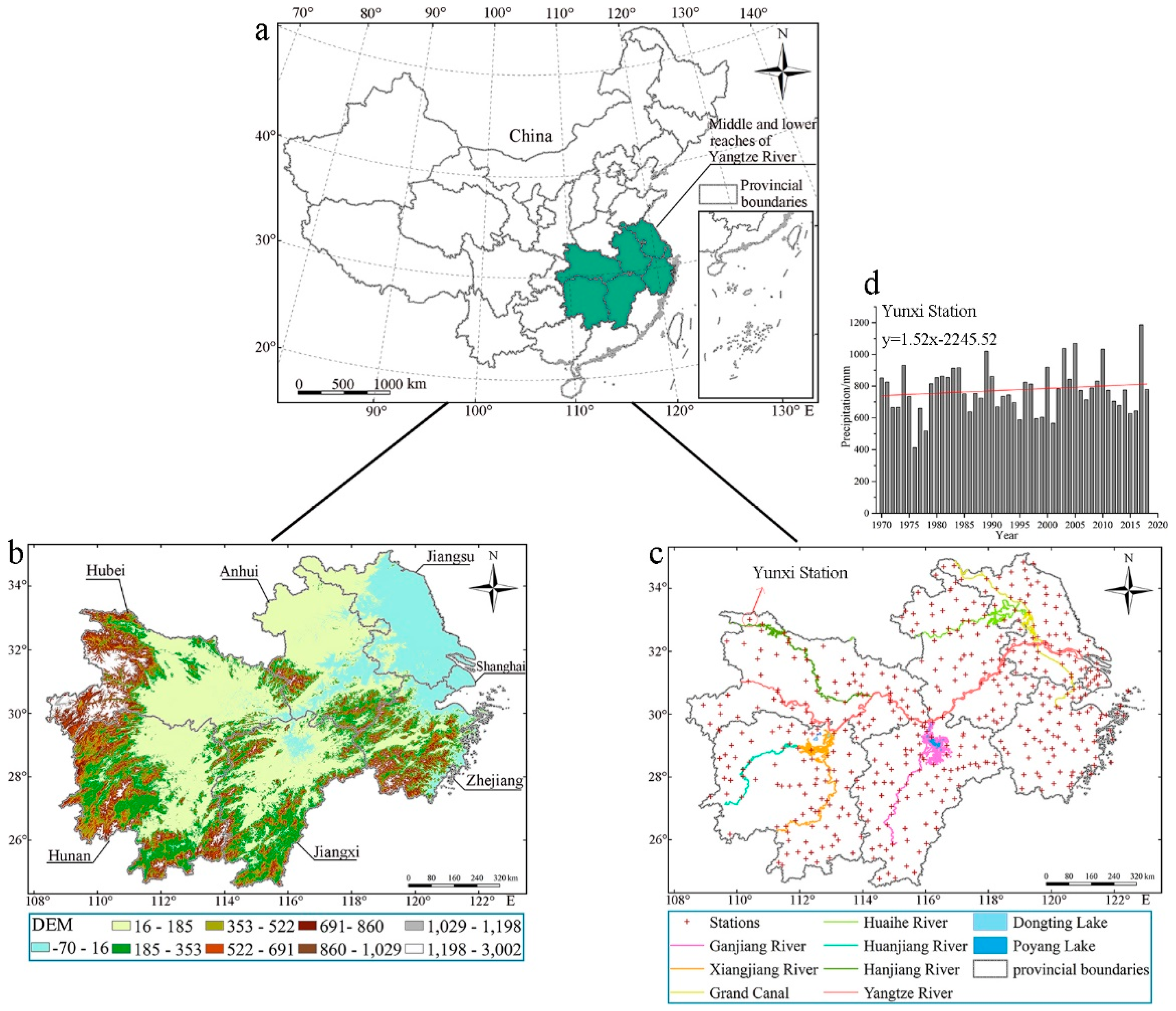 Spatiotemporal Variations in Agricultural Flooding in Middle and Lower ...
