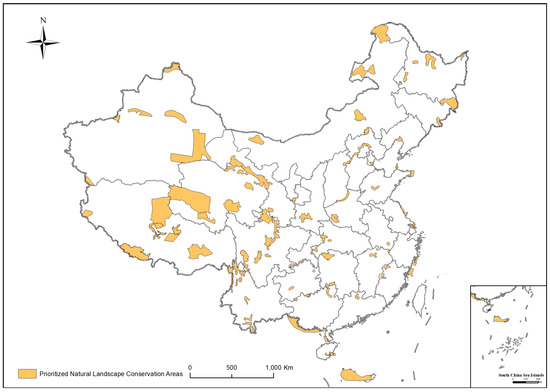 Evaluation of Prioritized Natural Landscape Conservation Areas for ...