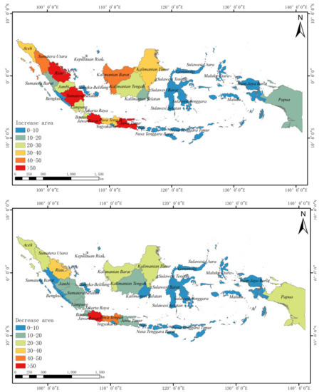 Spatial-Temporal Characteristics of Coastline Changes in Indonesia from ...