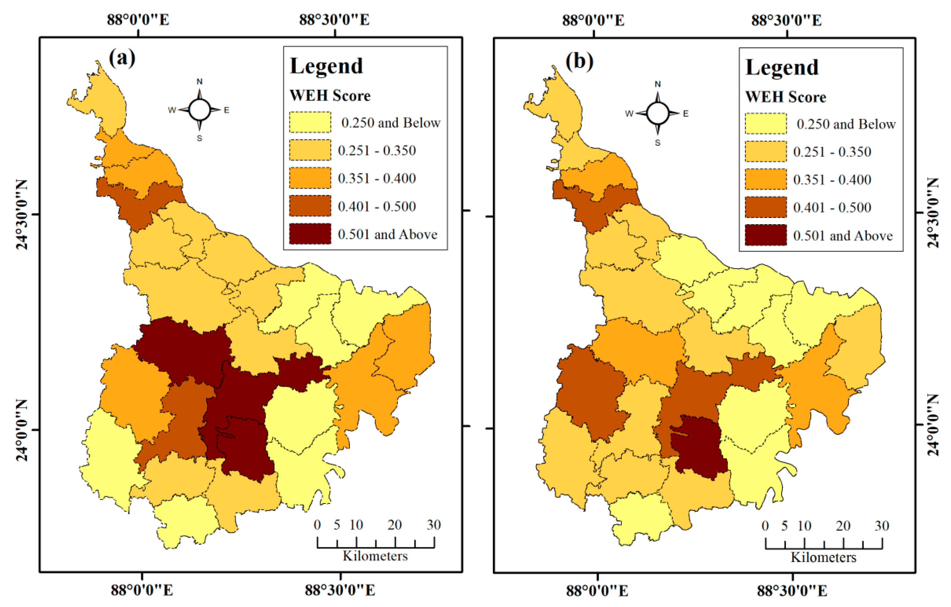 Assessment of Wetland Ecosystem Health Using the Pressure–State ...