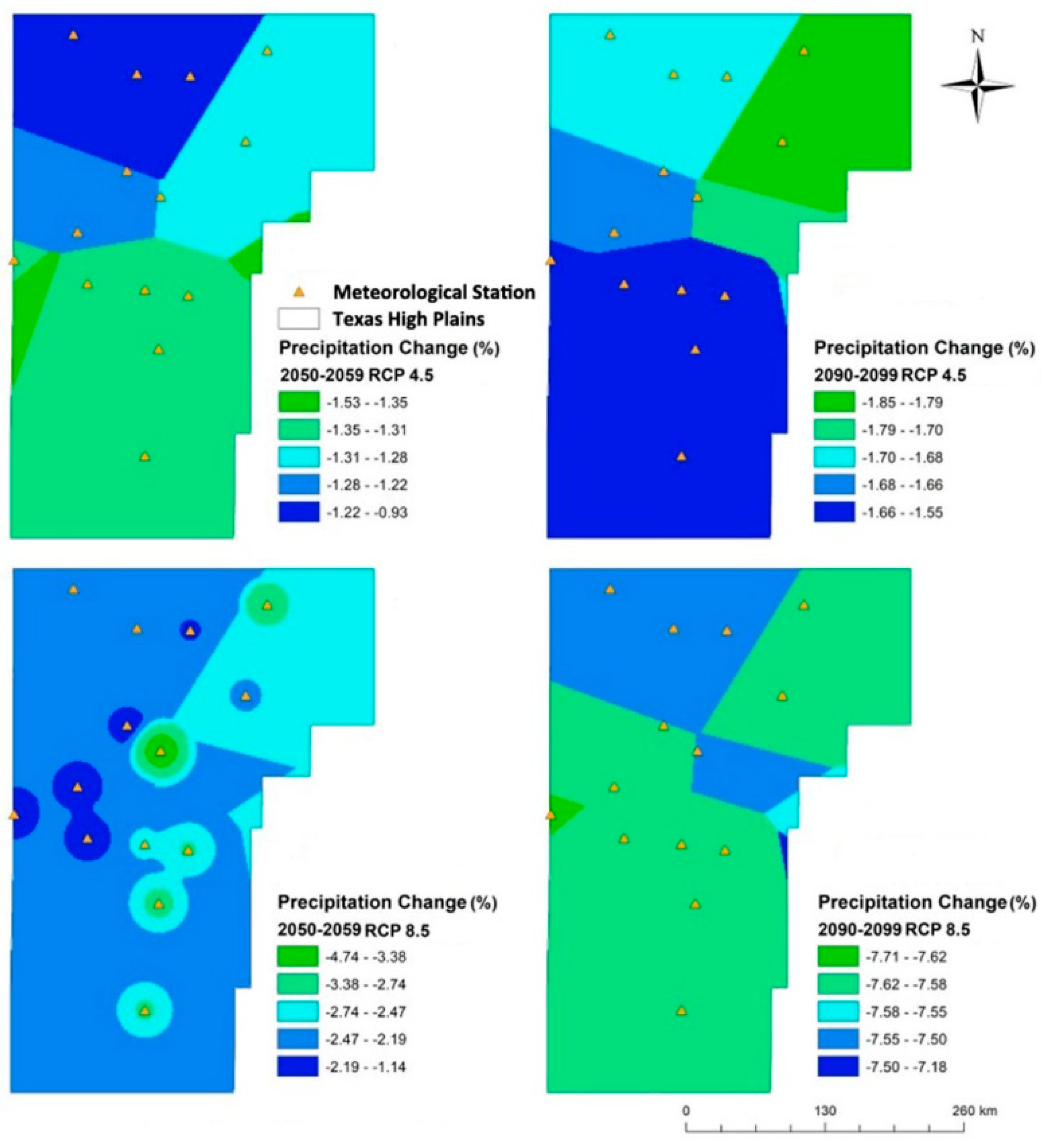 Spatio-Temporal Analysis of Historical and Future Climate Data in the ...
