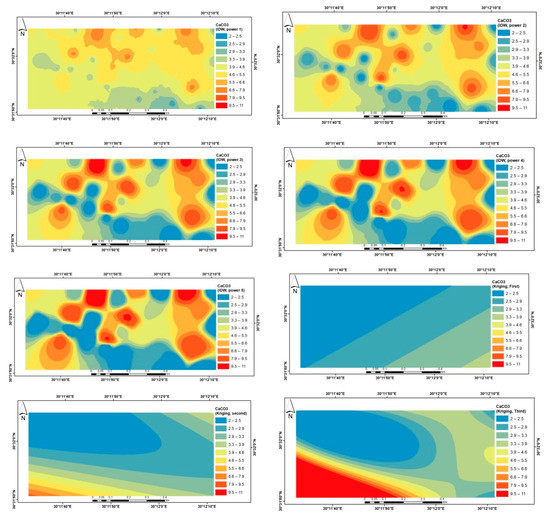 Deciphering Soil Spatial Variability through Geostatistics and Interpolation Techniques