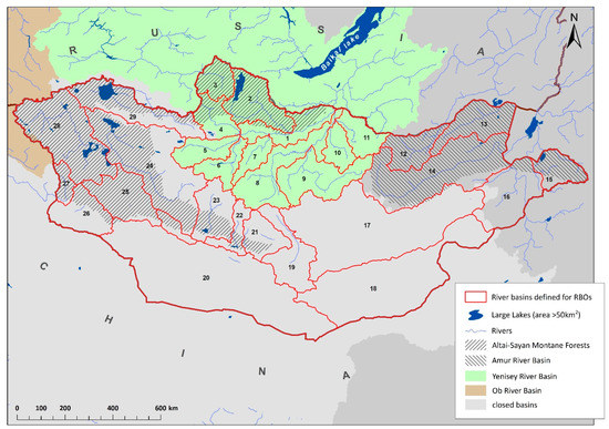 Identifying Riparian Areas of Free Flowing Rivers for Legal Protection: Model Region Mongolia