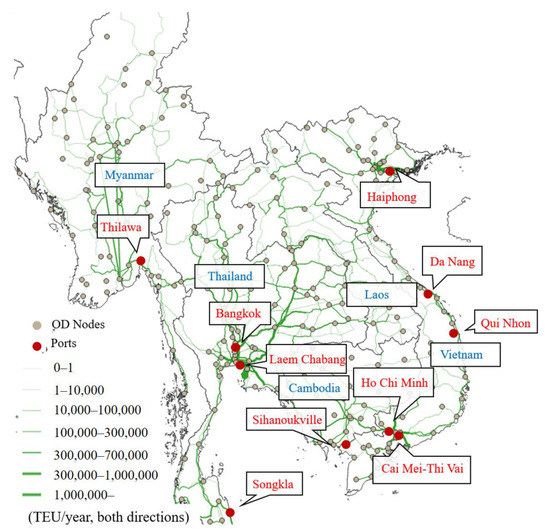 Impact on Myanmar’s Logistics Flow of the East–West and Southern ...