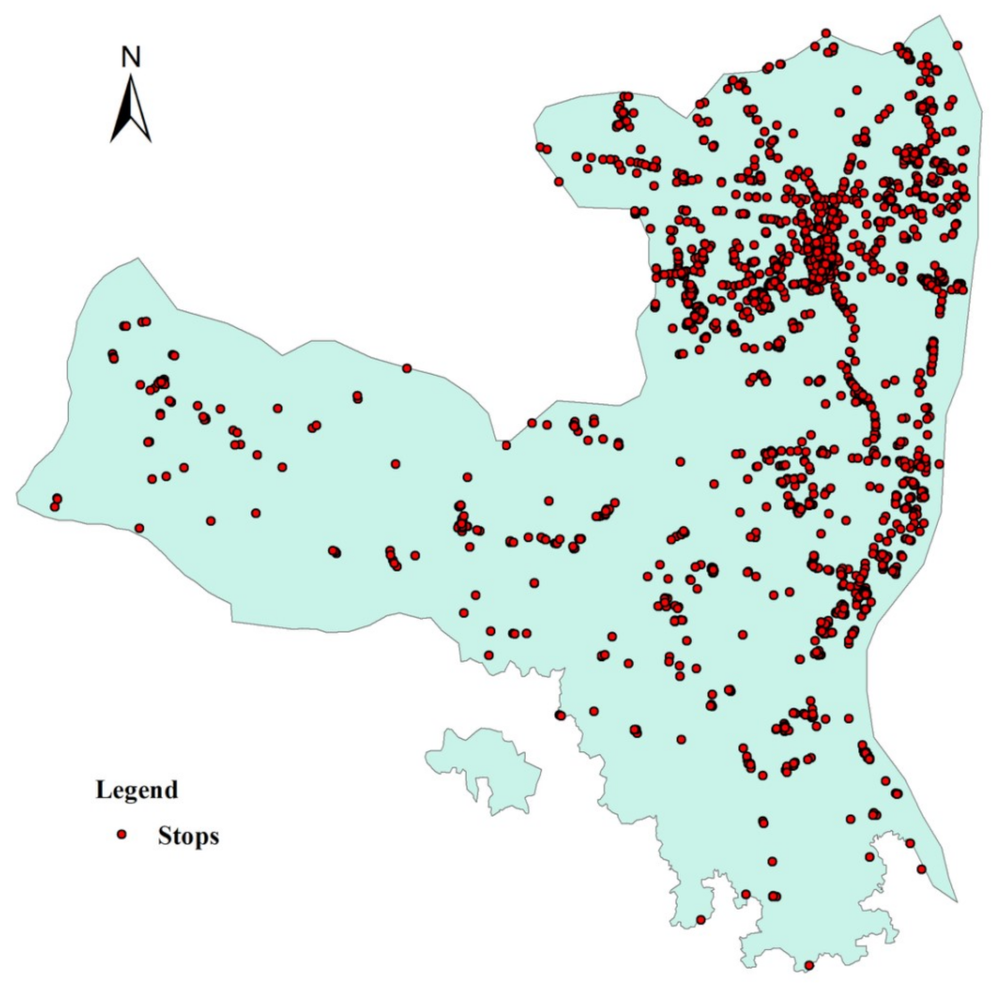 Extracting Stops From Spatio Temporal Trajectories Within Dynamic Contextual Features