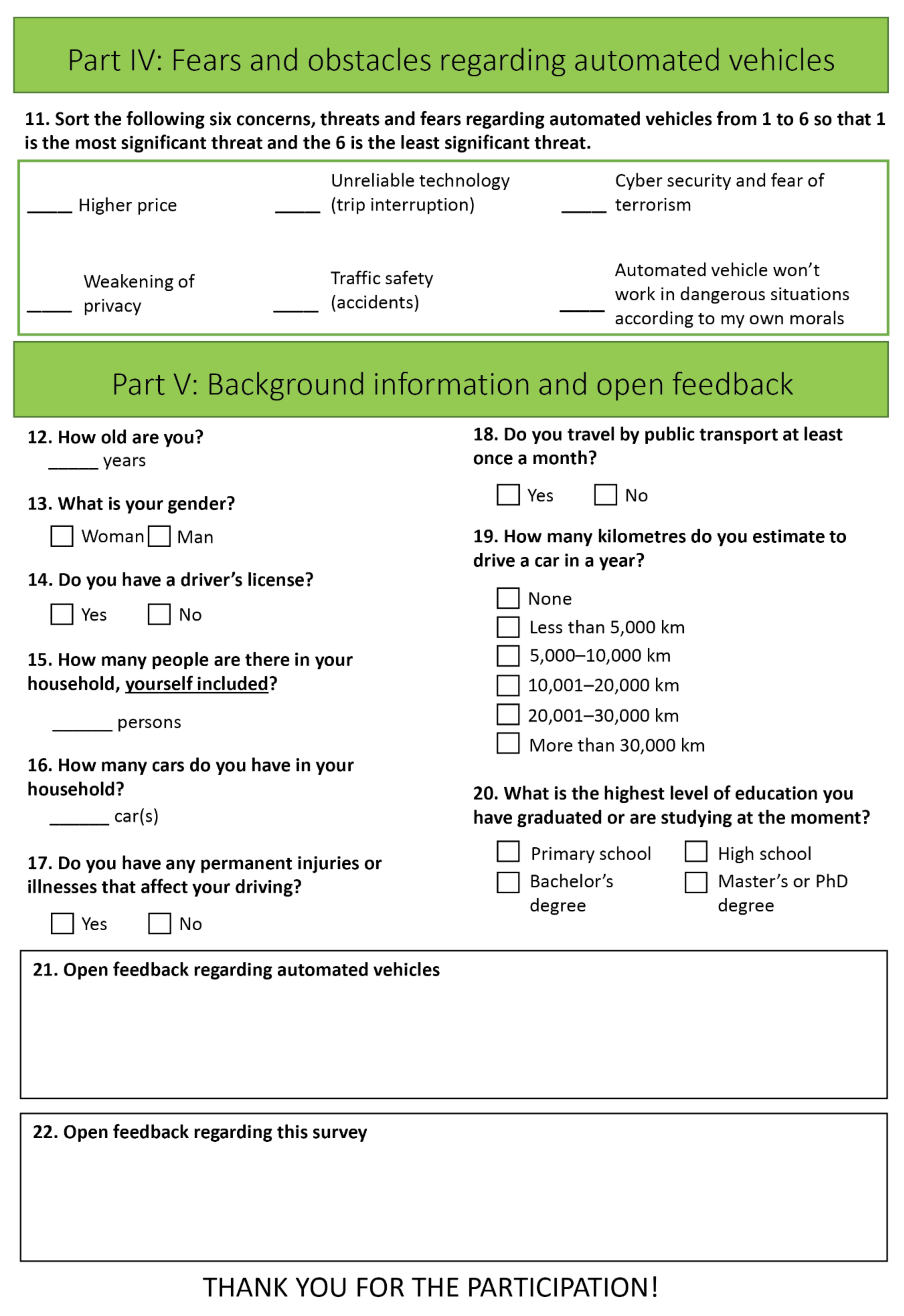 The Effects of Mobility as a Service and Autonomous Vehicles on People ...