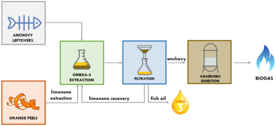 Towards the Anchovy Biorefinery: Biogas Production from Anchovy ...