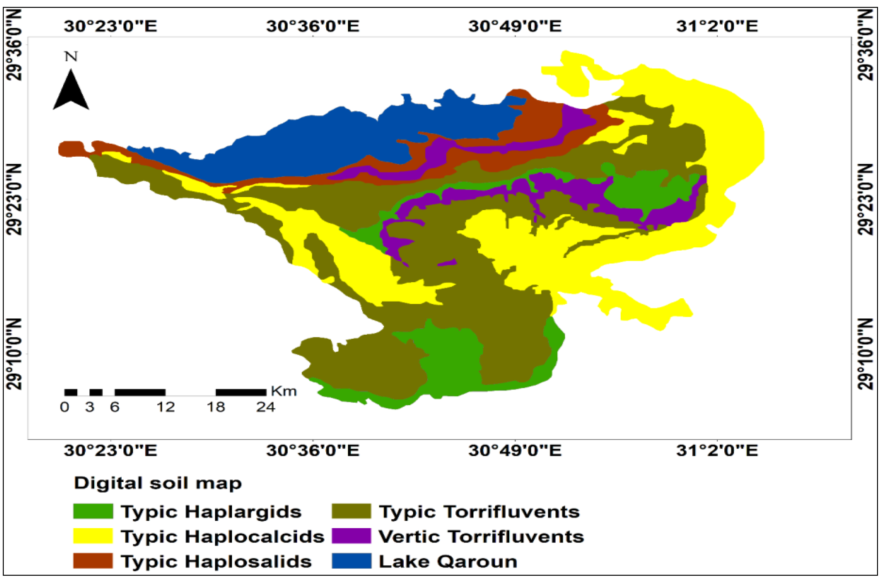 Development of a Spatial Model for Soil Quality Assessment under Arid ...