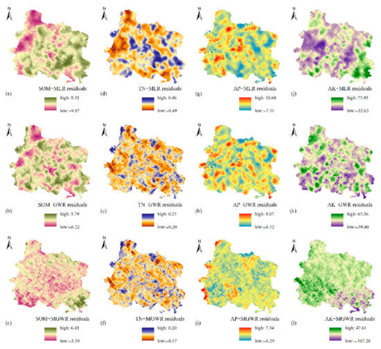 Comparative Study on Spatial Digital Mapping Methods of Soil Nutrients ...