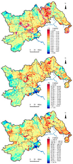 The Levels, Sources, and Spatial Distribution of Heavy Metals in Soils ...