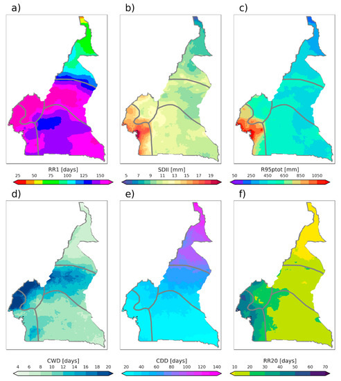 Trends and Interannual Variability of Extreme Rainfall Indices over ...