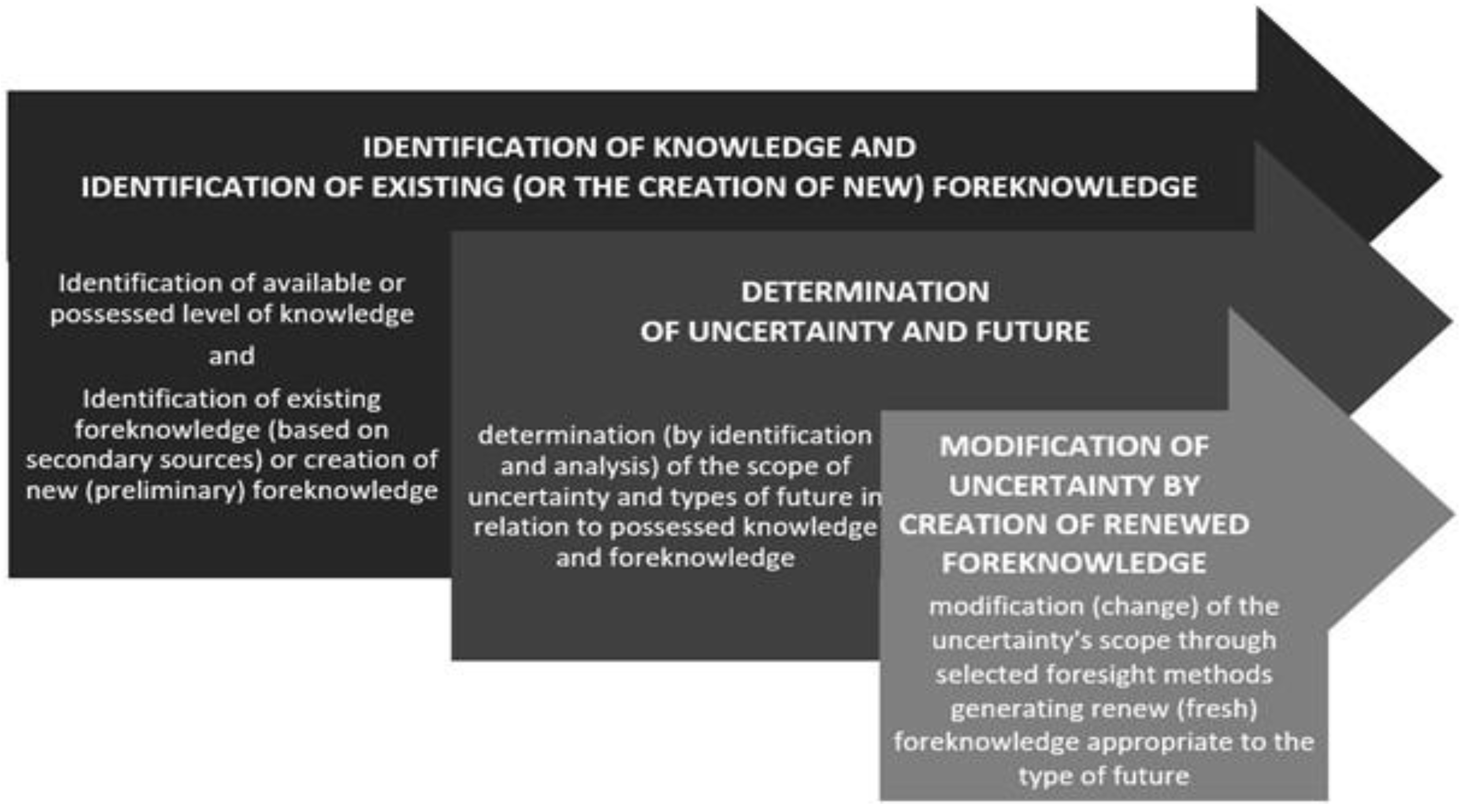 Analysis of Uncertainties and Levels of Foreknowledge in Relation to ...