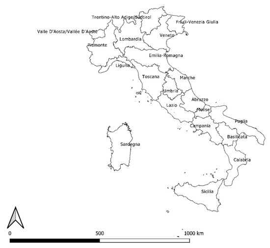 Life Cycle Assessment of Spinach Produced in Central and Southern Italy