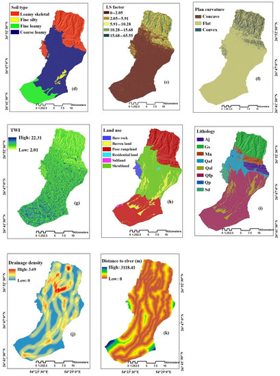Sustainability | Free Full-Text | Gully Erosion Susceptibility Assessment in the Kondoran ...