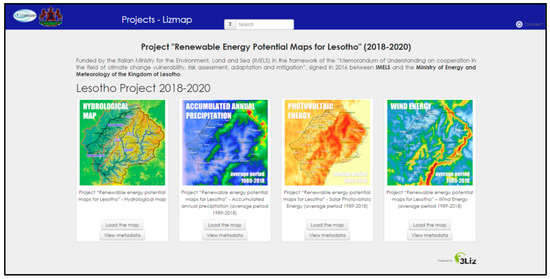 A Cooperation Project in Lesotho: Renewable Energy Potential Maps ...