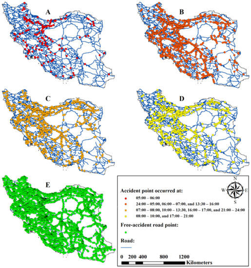 Evaluation of Tree-Based Machine Learning Algorithms for Accident Risk Mapping Caused by Driver ...