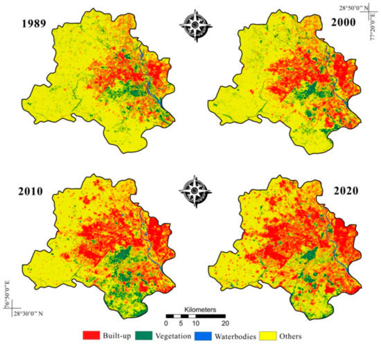 Sustainability | Free Full-Text | Urban Expansion Simulation Based on Various Driving Factors ...