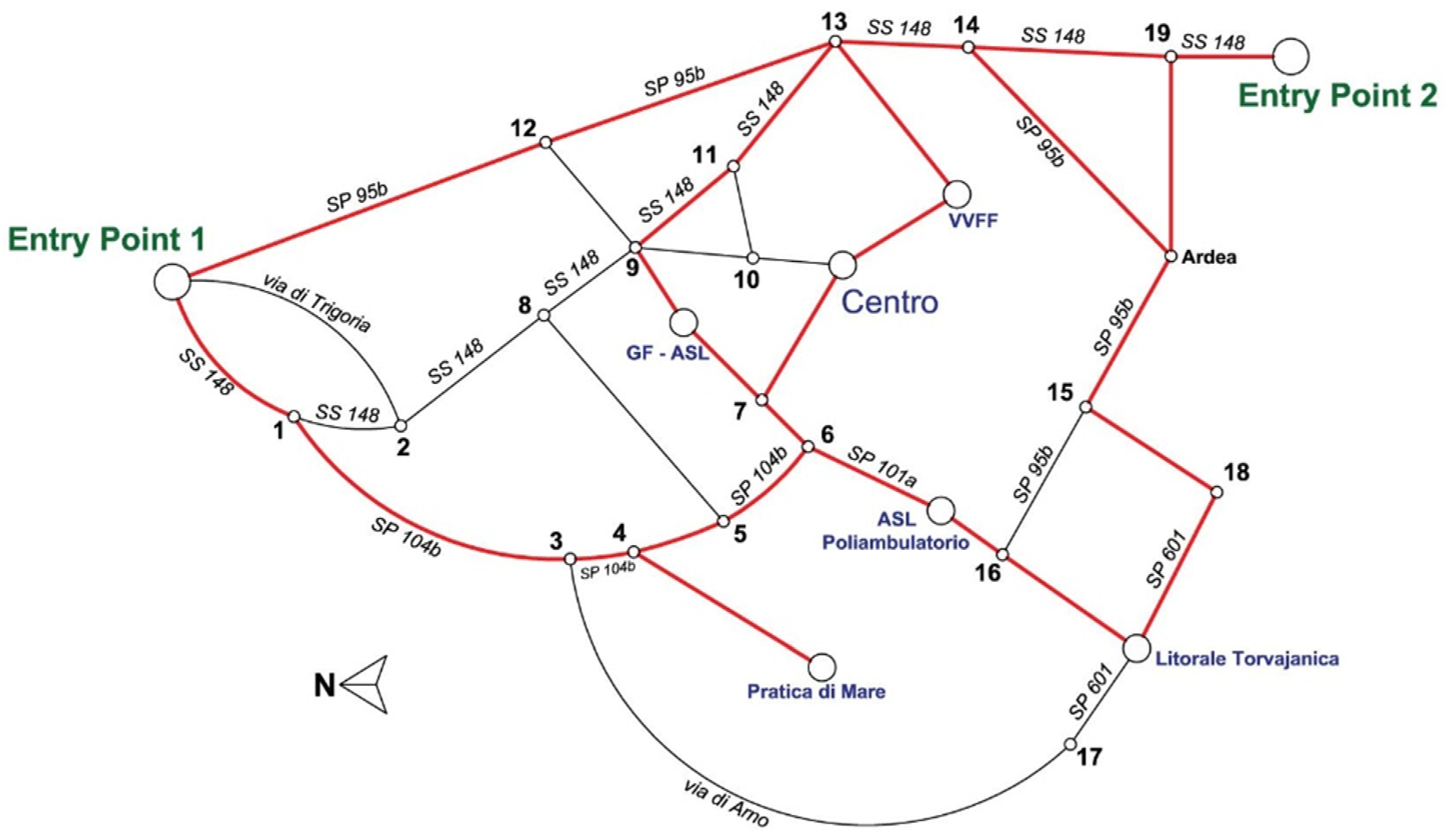 Consistency of Urban Roads to Manage Emergencies: Methodology to ...