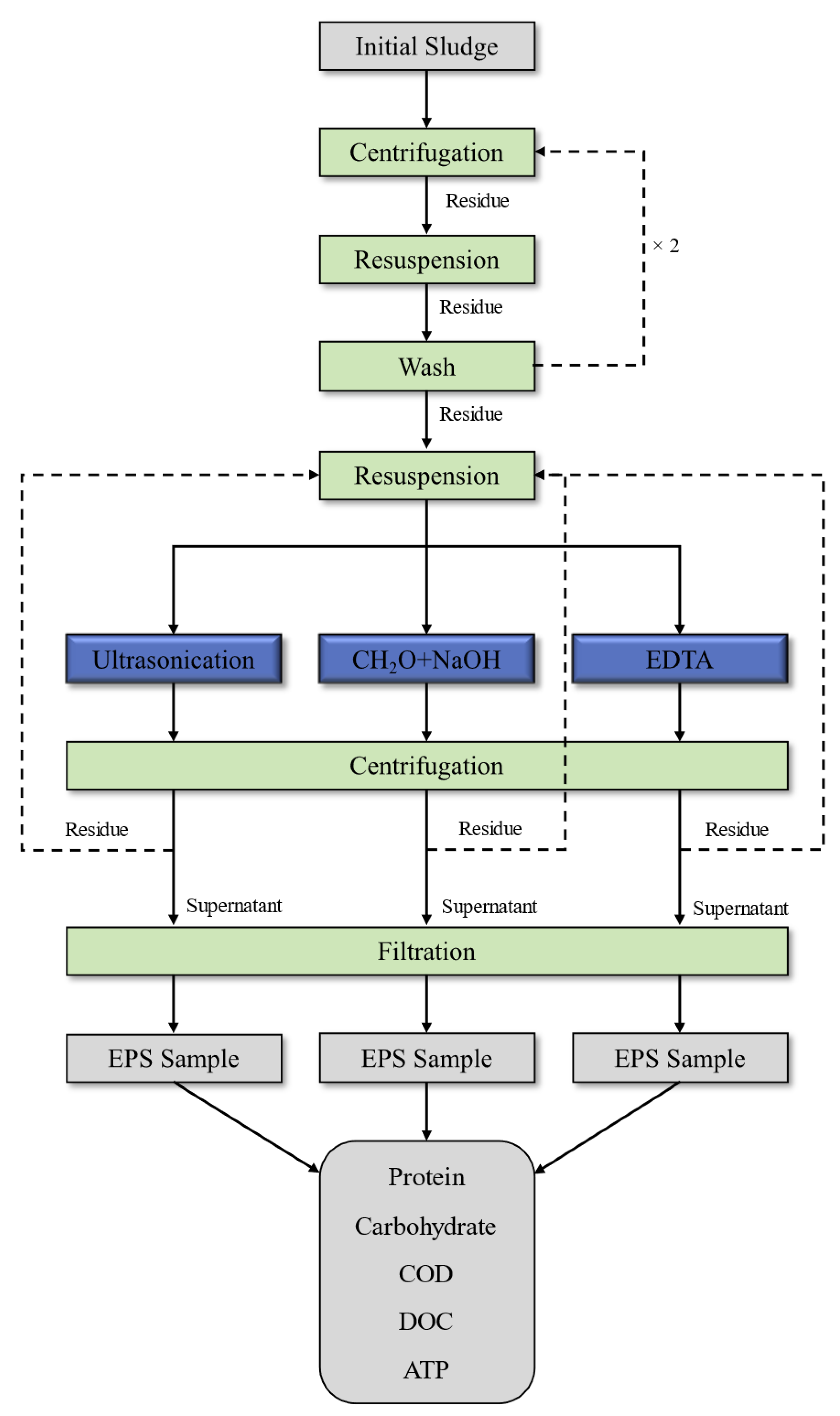 Examination of Extracellular Polymer (EPS) Extraction Methods for ...