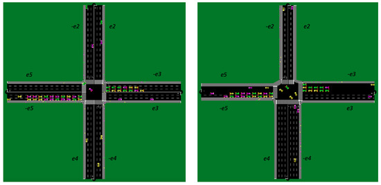 Spatial-Temporal Flows-Adaptive Street Layout Control Using Reinforcement Learning