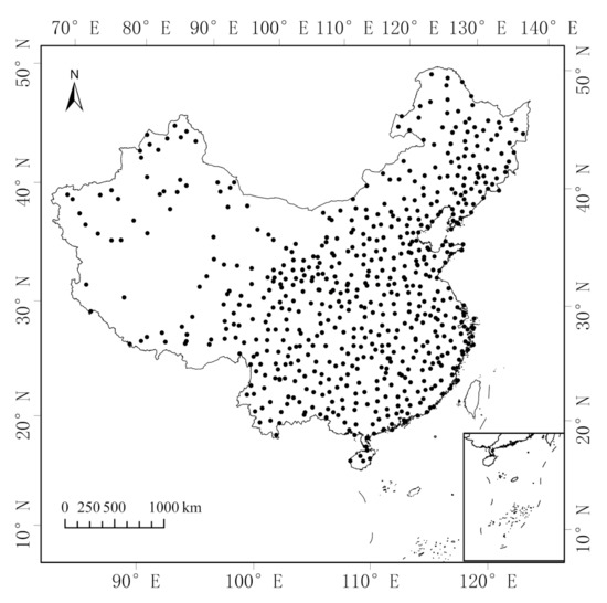 Spatial Distribution of, and Variations in, Cold Regions in China from ...