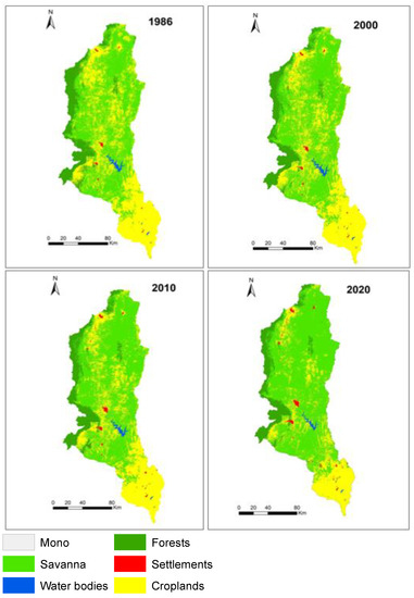 Modelling Land Use and Land Cover in the Transboundary Mono River ...