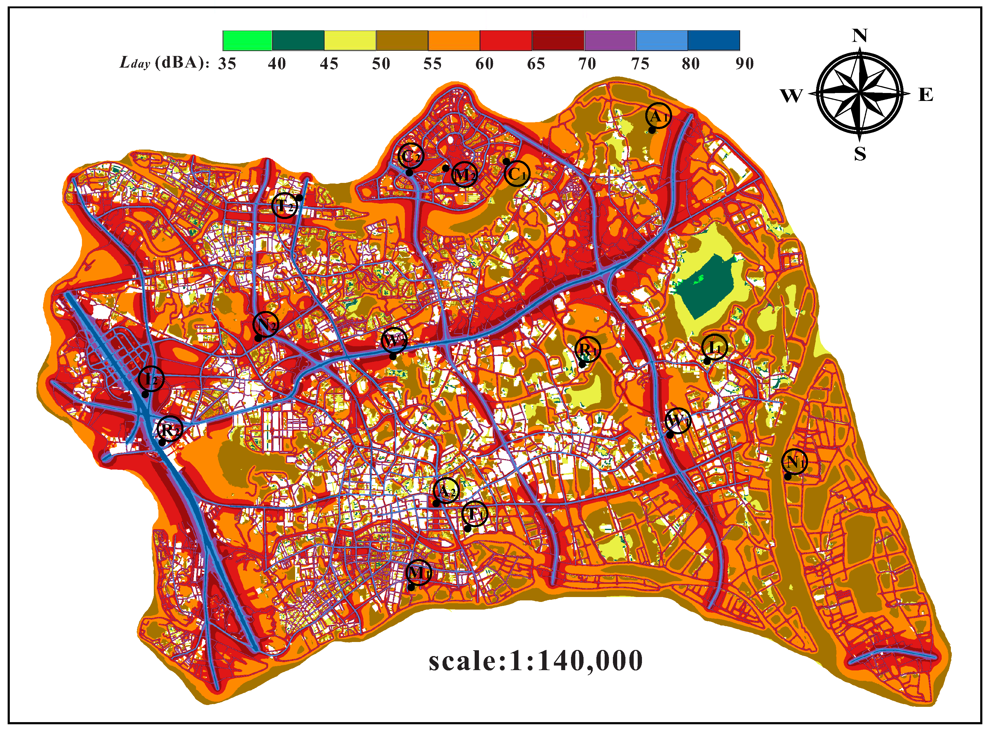 Urban Traffic Noise Mapping Using Building Simplification in the Panyu ...