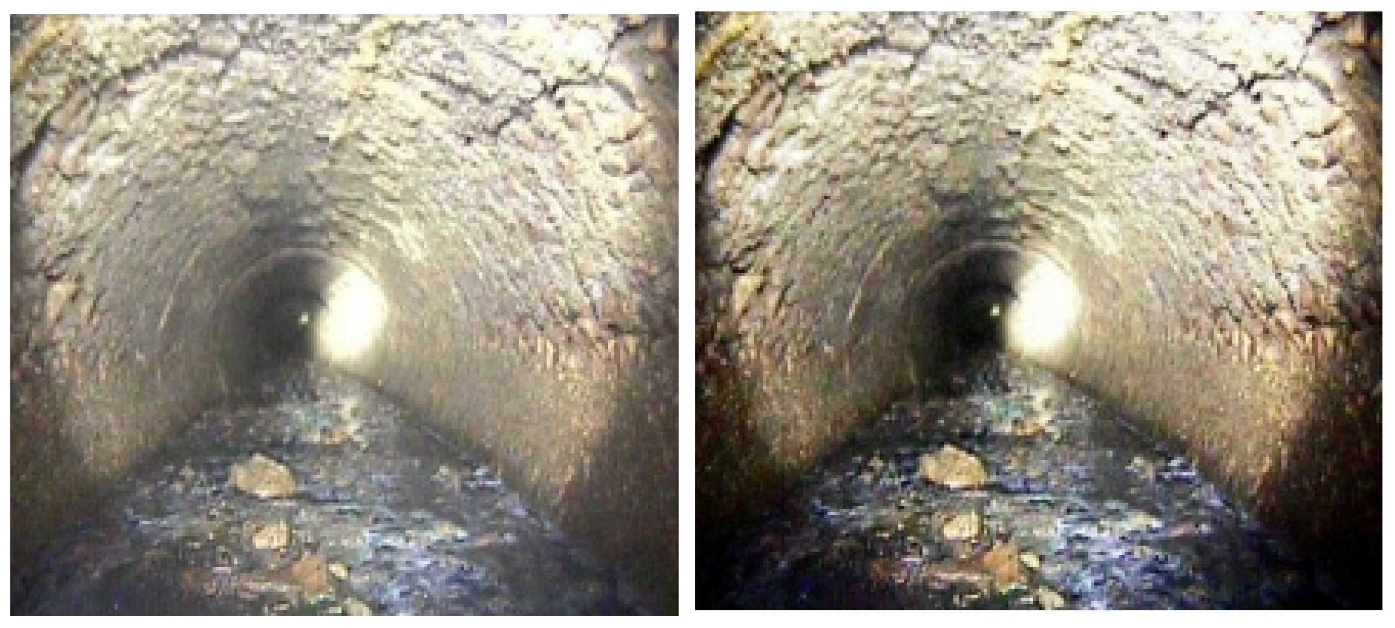 Image Segmentation of a Sewer Based on Deep Learning