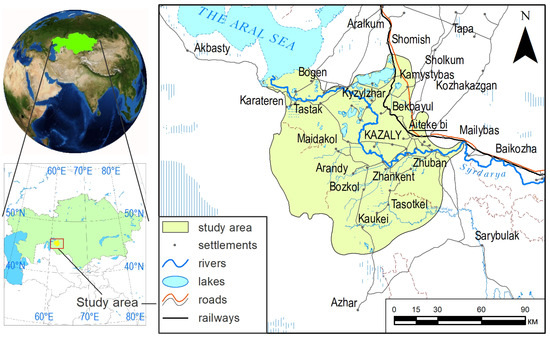 The Functional Zoning of the Syr Darya River’s Delta