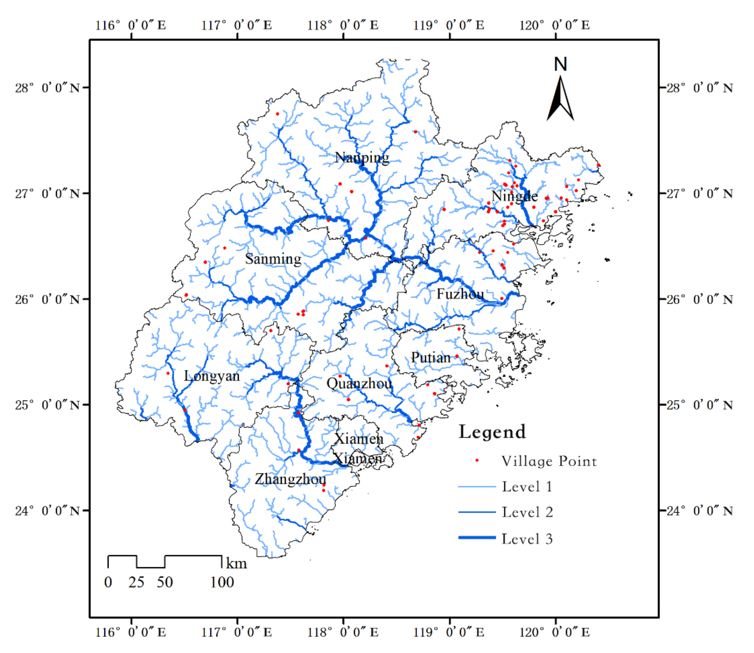 Geographical Distribution Characteristics of Ethnic-Minority Villages ...