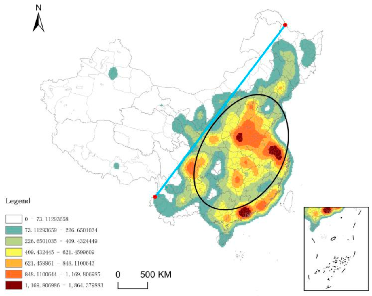 Patterns and Influencing Factors of Express Outlets in China