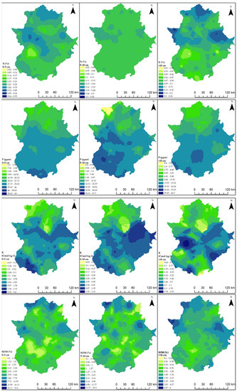 Mapping Soil Properties at a Regional Scale: Assessing Deterministic vs. Geostatistical ...