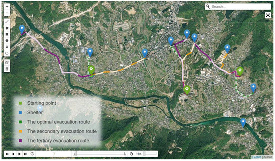 Optimal Evacuation Route Planning of Urban Personnel at Different Risk ...
