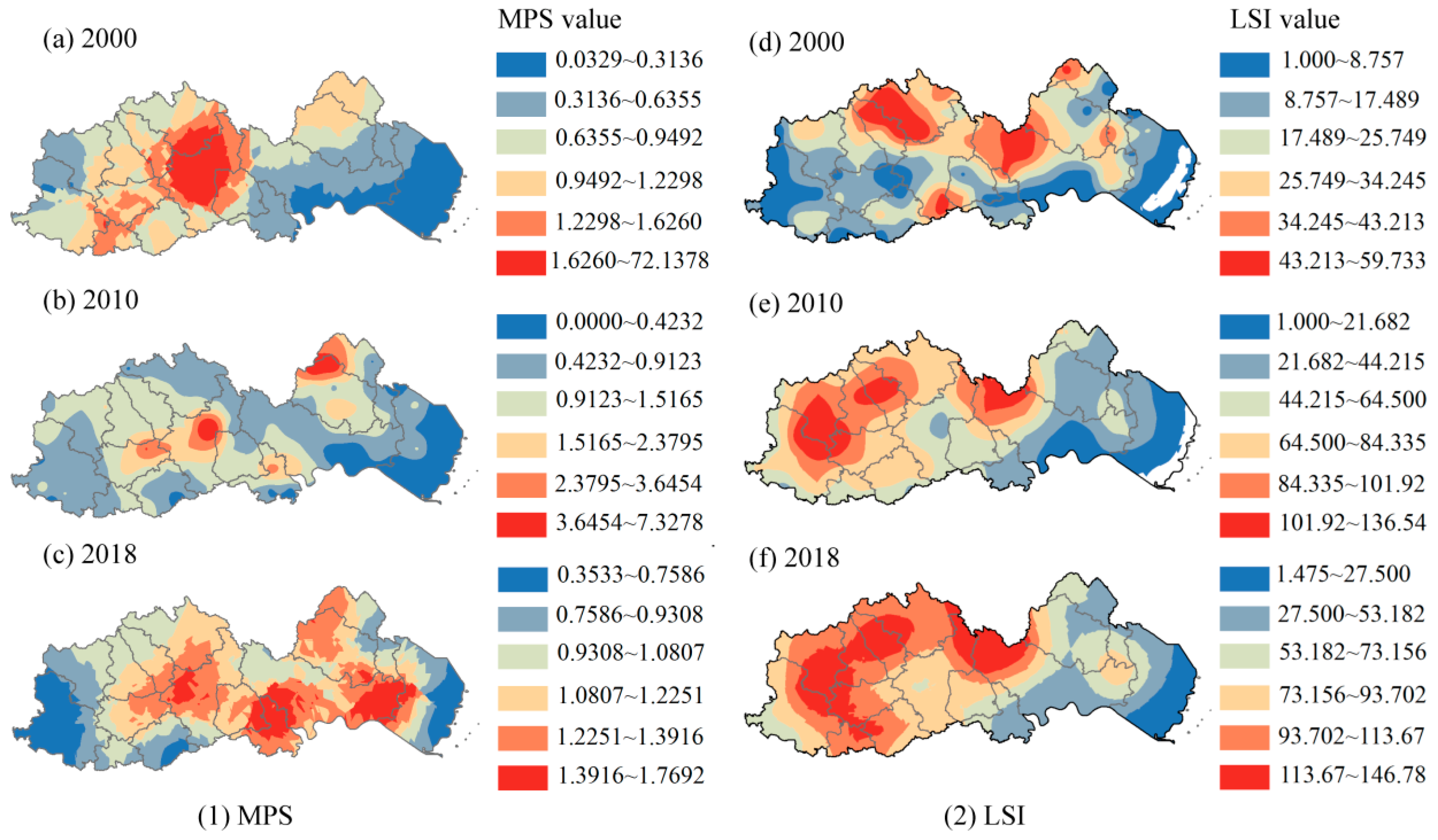 Study on Spatio-Temporal Pattern Changes and Prediction of Arable Land ...