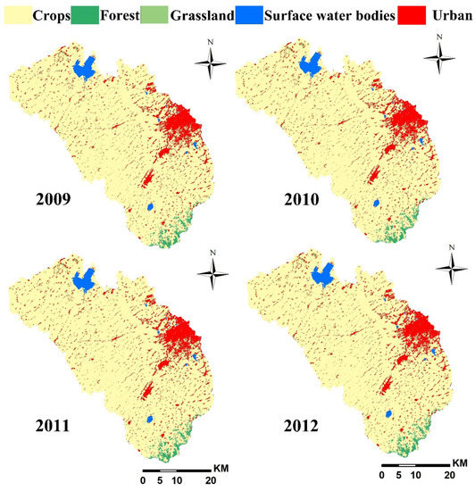 Land-Use-Based Runoff Yield Method to Modify Hydrological Model for ...