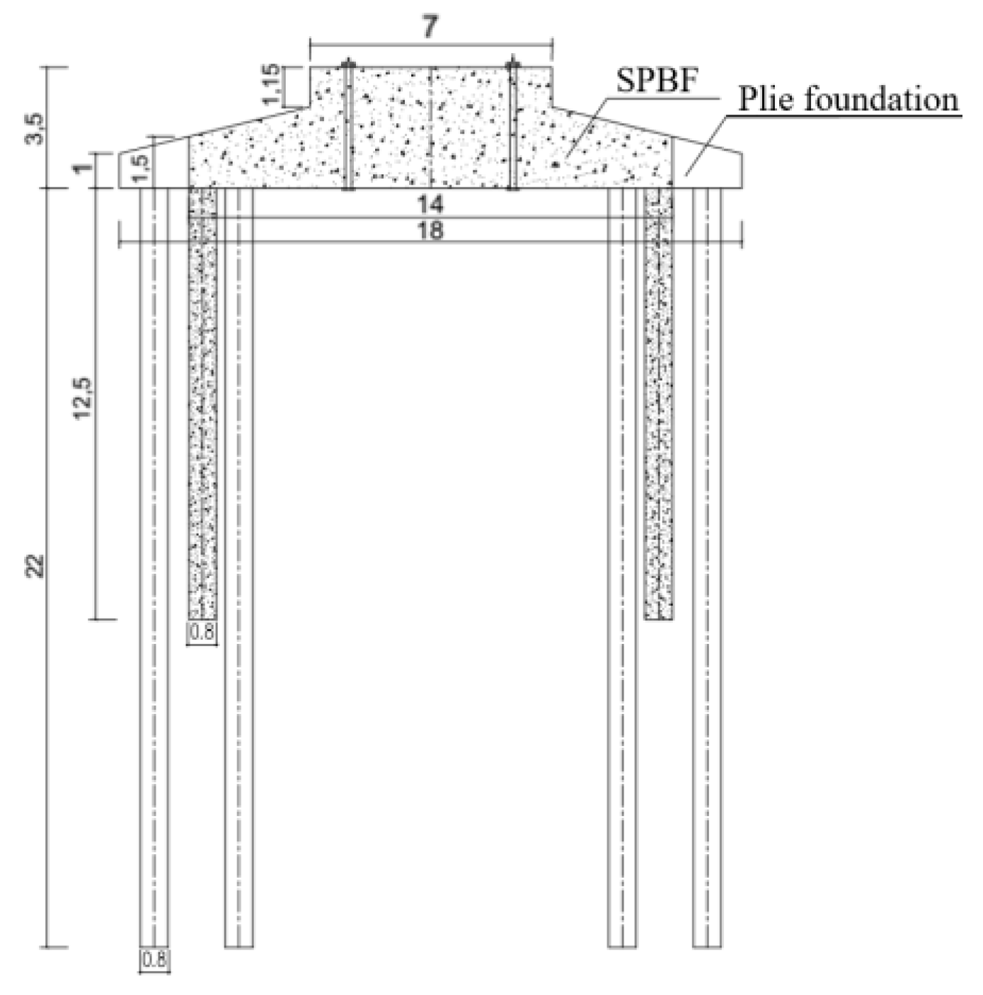 Research on Bearing Capacity of Secant Piled-Bucket Foundation in ...