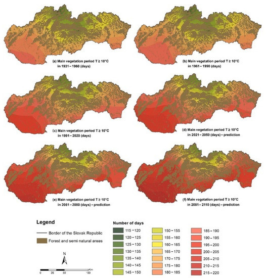 Changes in Vegetation Period Length in Slovakia under the Conditions of ...