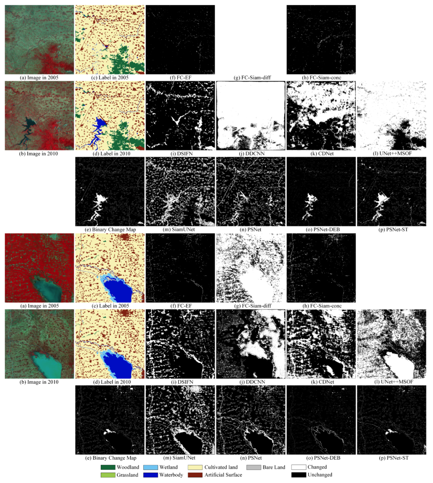A Prior Semantic Network for Large-Scale Landcover Change of Landsat ...