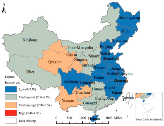 The Impact of Urbanization Level on Urban–Rural Income Gap in China ...