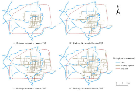 Effect of Land Use and Drainage System Changes on Urban Flood Spatial ...