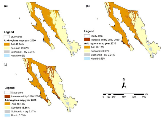 Sustainability | Free Full-Text | Aridity Analysis Using a Prospective ...