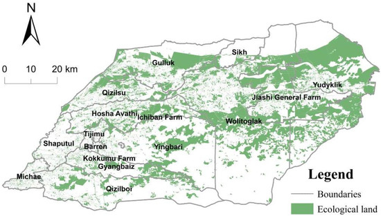 Identification of Key Areas for Ecosystem Restoration Based on ...