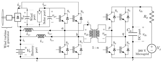 Buck-Boost-Integrated, Dual-Active Bridge-Based Four-Port Interface for ...