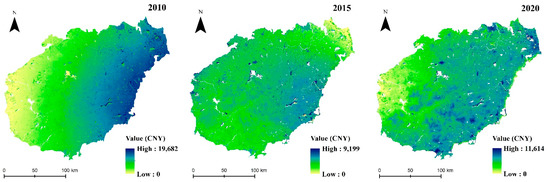 A Spatiotemporal Analysis of Hainan Island’s 2010–2020 Gross Ecosystem ...