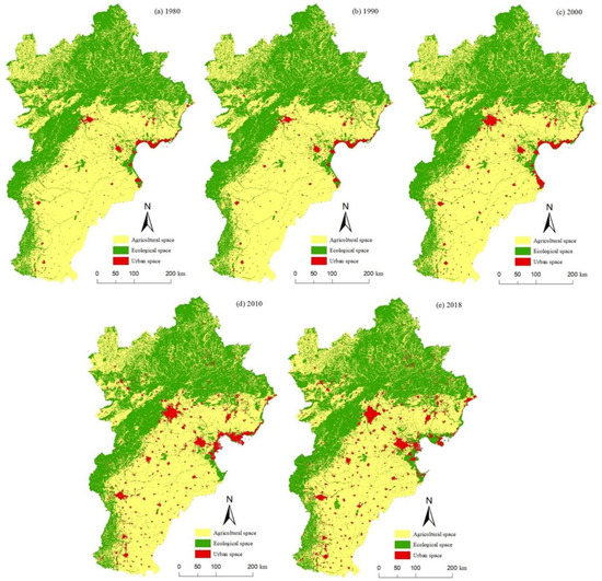 Dynamics of Territorial Spatial Pattern and Landscape Impact under ...