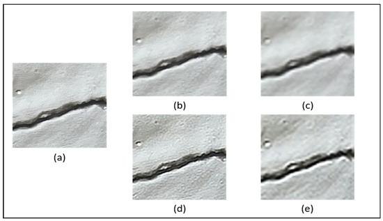 A Crack Width Measurement Method of UAV Images Using High-Resolution ...