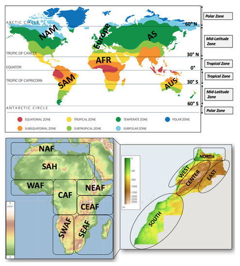 Assessment of CMIP6 Multi-Model Projections Worldwide: Which Regions ...