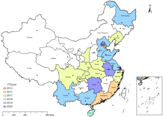 Effects and Mechanisms of China’s Pilot Free Trade Zones on Green and ...