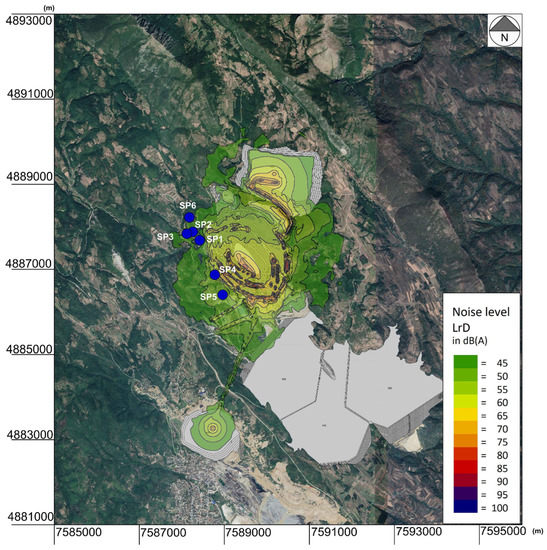 Environmental Noise Impact Assessment for Large-Scale Surface Mining Operations in Serbia