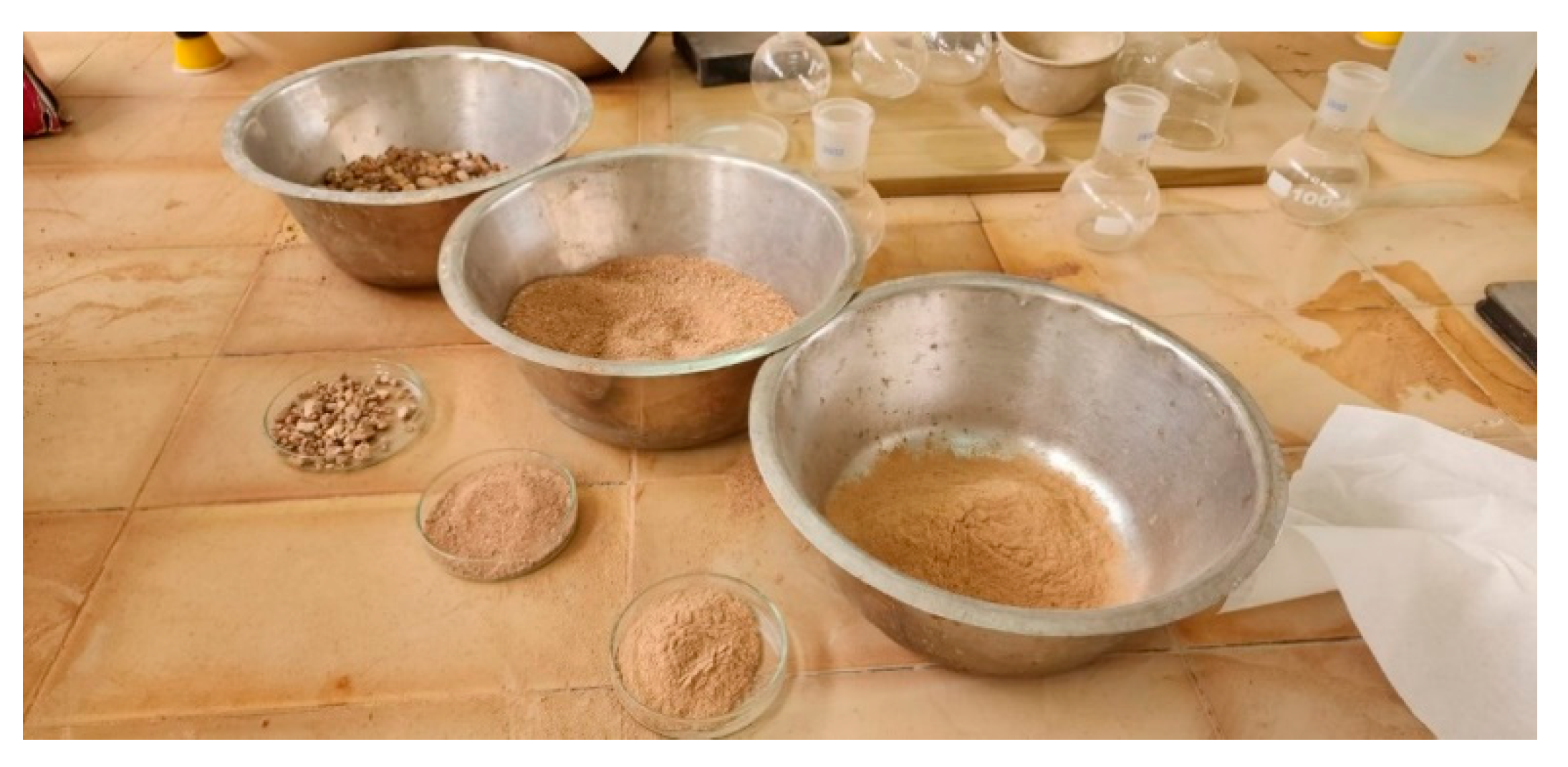 Optimization of the Granular Mixture of Natural Rammed Earth Using ...